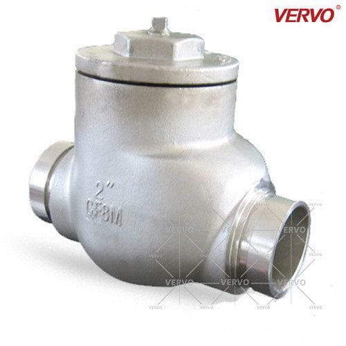 ASME B16.34 Swing Check Valve, ASTM A351 CF8M, 2IN, CL300 - Vervo