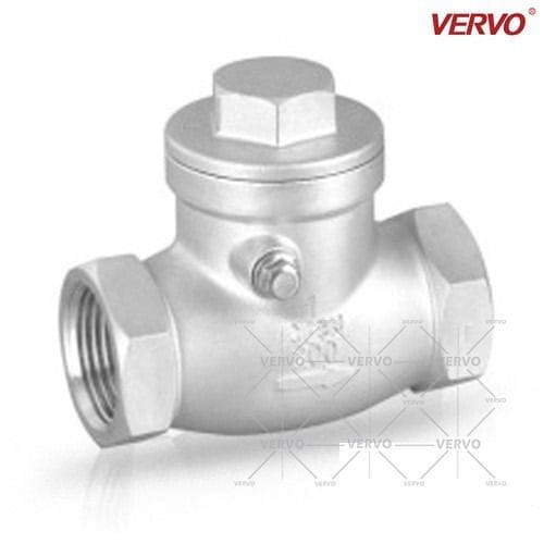 Stainless Steel Swing Check Valve, 1 Inch, 200 WOG, NPT - Vervo