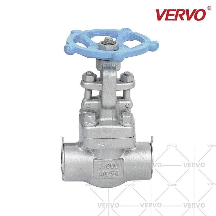 Non Oil Degreased Gate Valve, Cast Steel, 1 Inch, 800 LB - Vervo