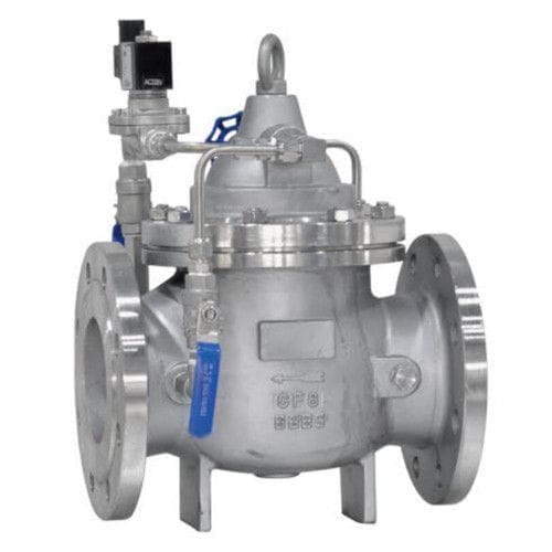 ASTM A351 CF8 Hydraulic Electric Control Valve, DN500, PN16 - Vervo
