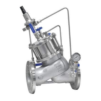 Piston Safety Relief, Sustaining Valve, DN100, PN16, CF8 - Vervo