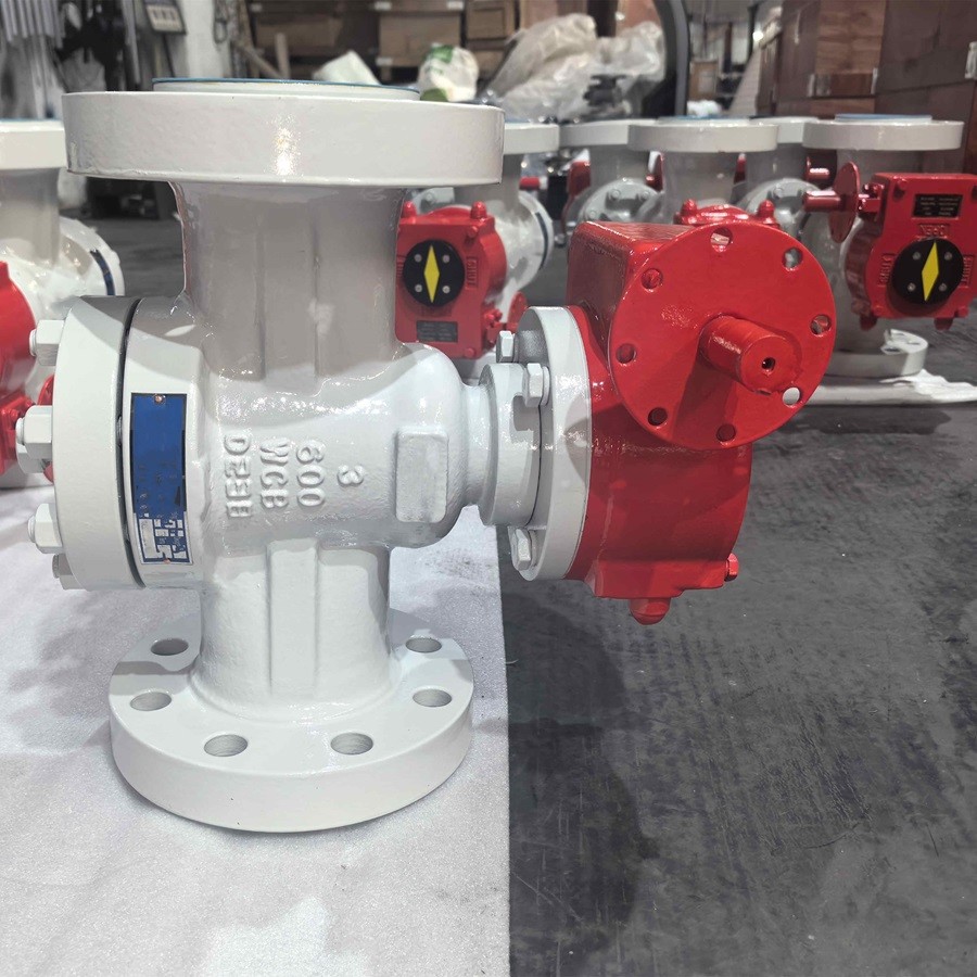 ASME B16.34 Lubricated Plug Valve, 3IN, CL600, API 6D, WCB, RF - Vervo