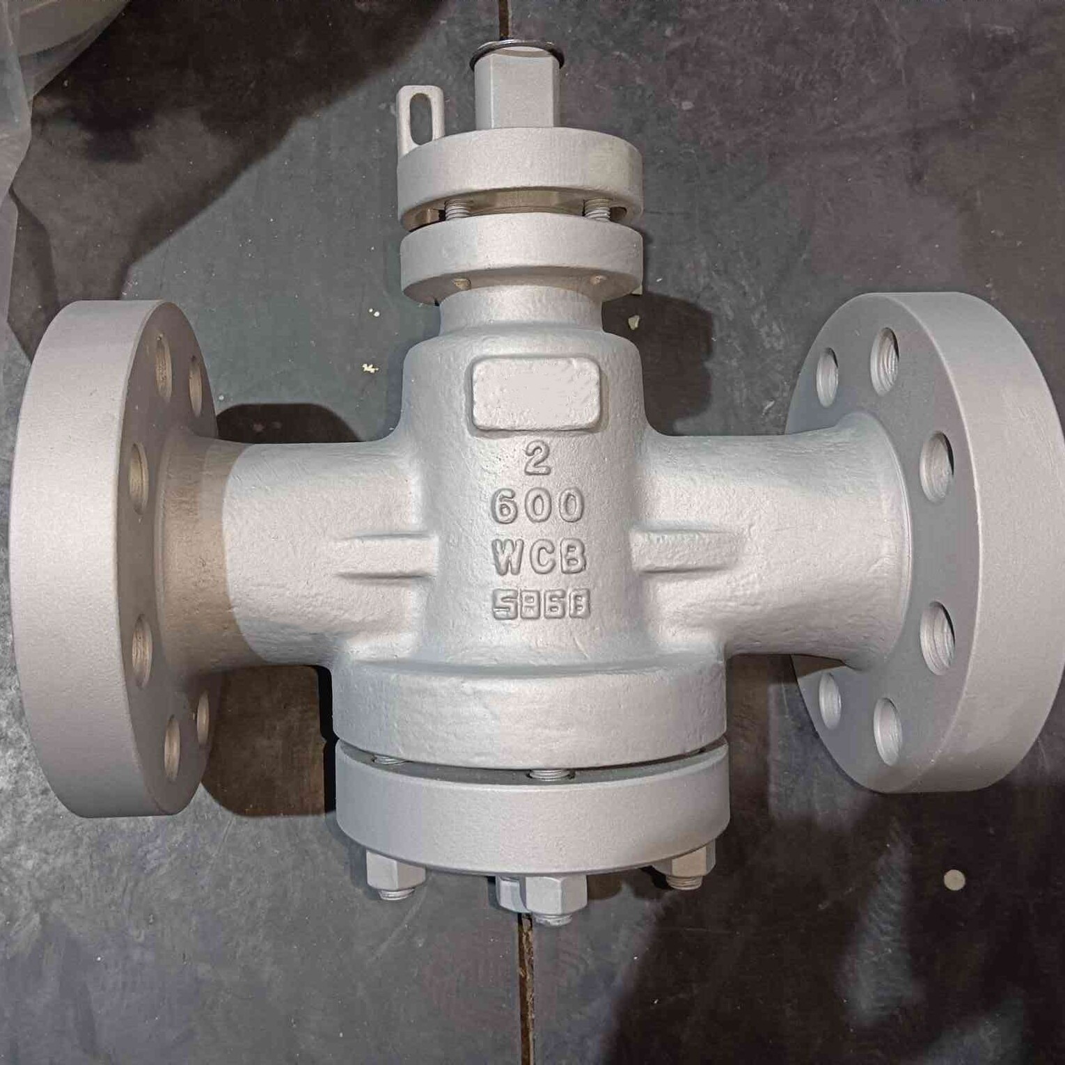 ASTM A216 WCB Lubricated Plug Valve, 2IN, 600LB, API 599, RF - Vervo